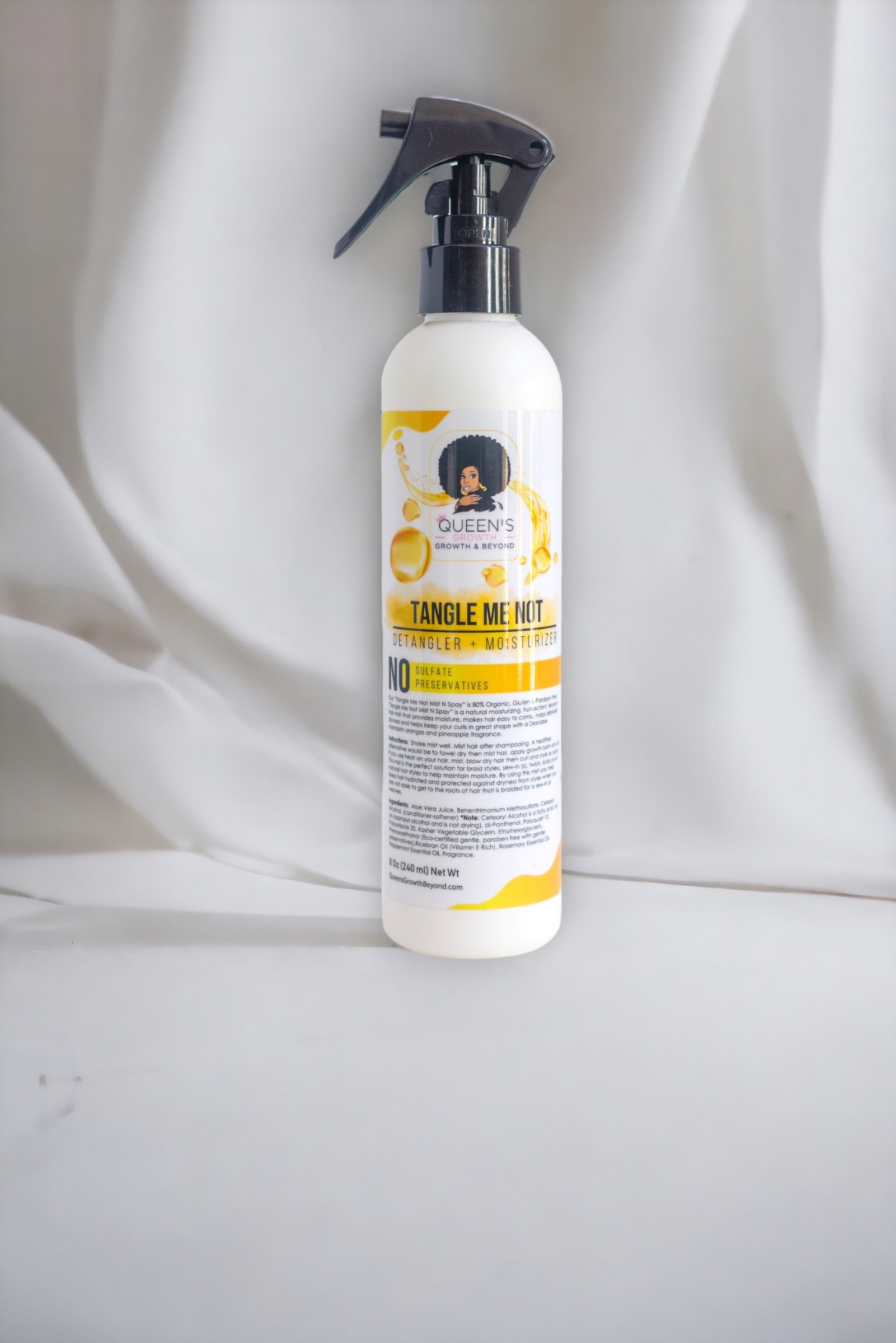 Tangle Me Not (Detangler + Moisturizer) – Queen's Growth