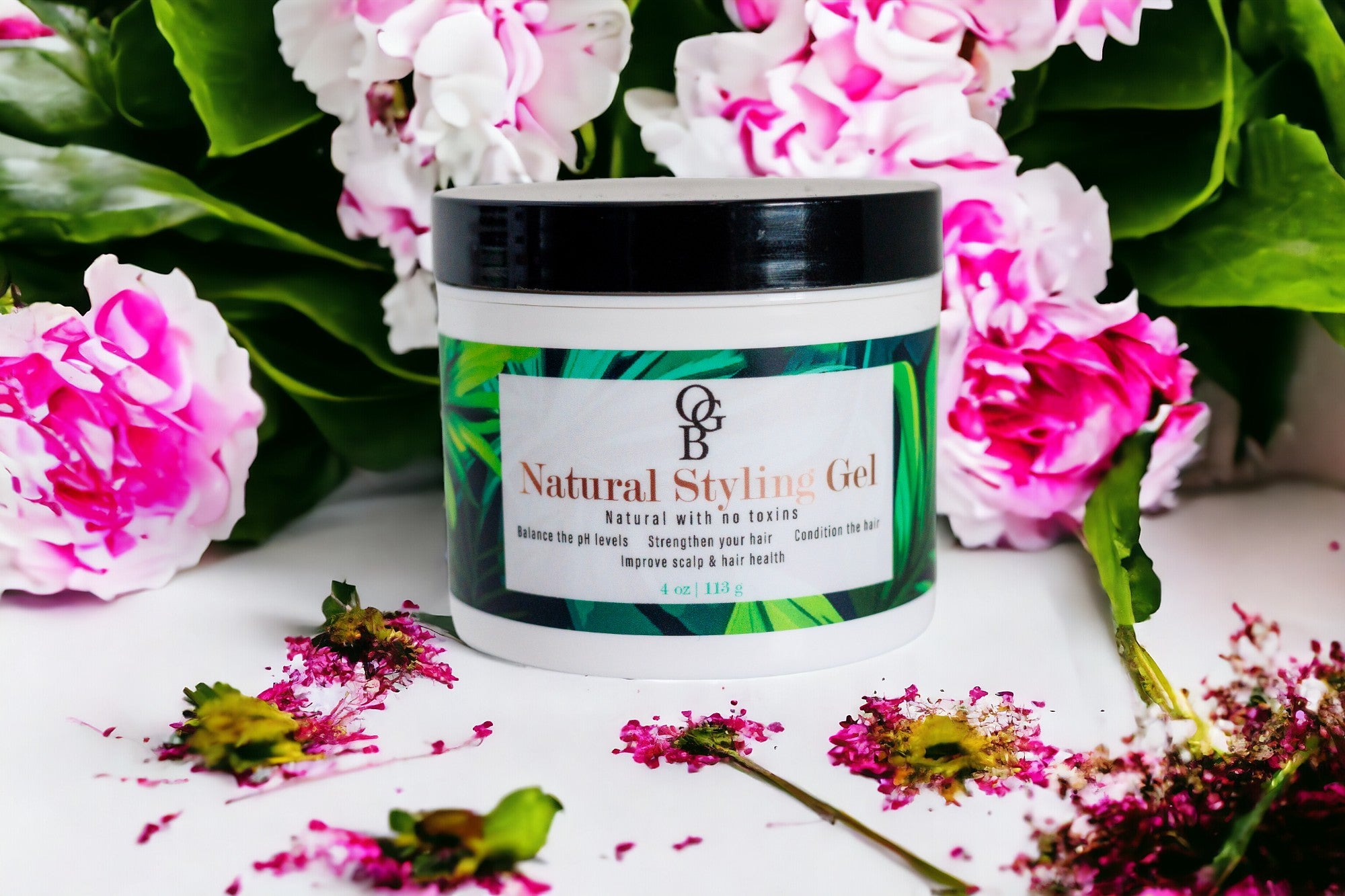 Natural Styling Gel – Queen's Growth
