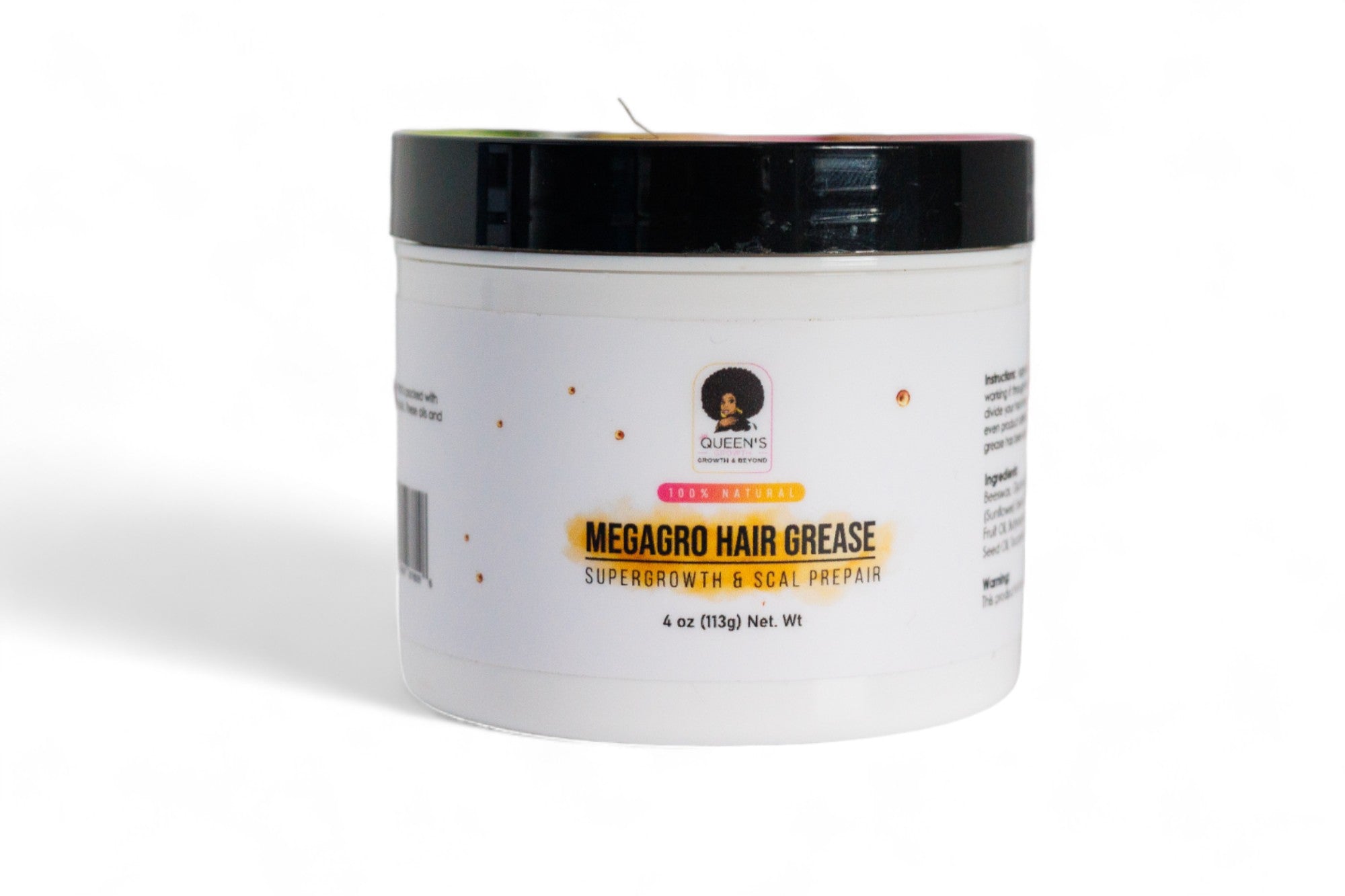 Natural Megagro Hair Grease for Growth | Queen's Growth